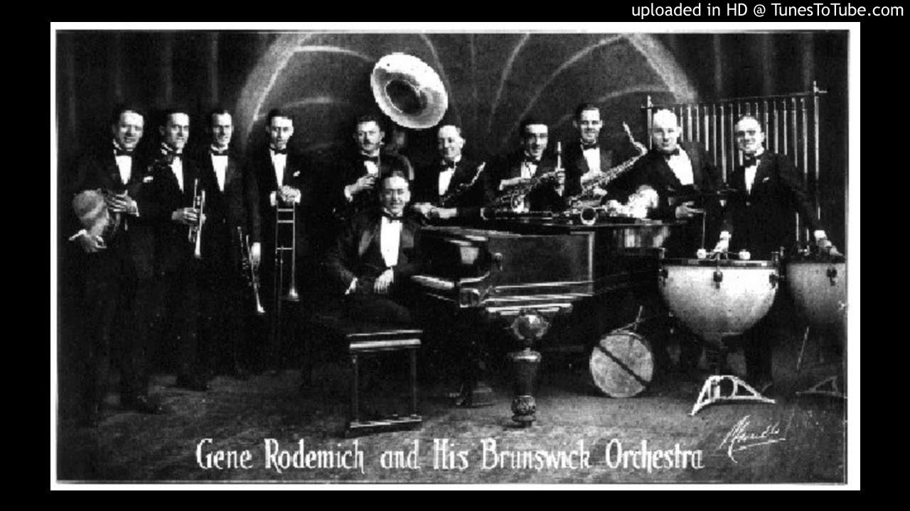 WOLVERINE BLUES A SHIMMY FOX TROT BY GENE RODEMICH AND HIS ORCHESTRA ...