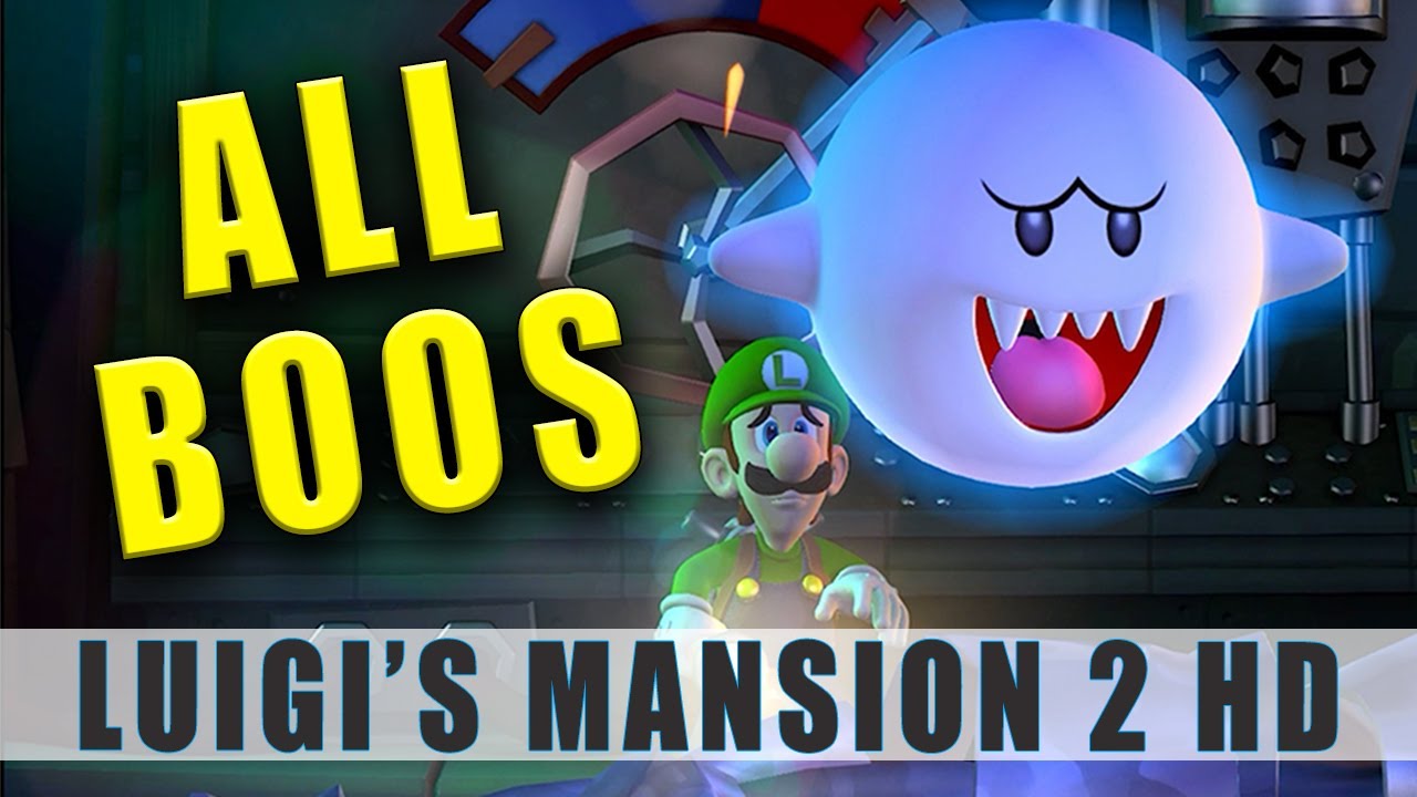 Luigi's Mansion 2 HD All Boos - All Boo locations - Nintendo Switch ...