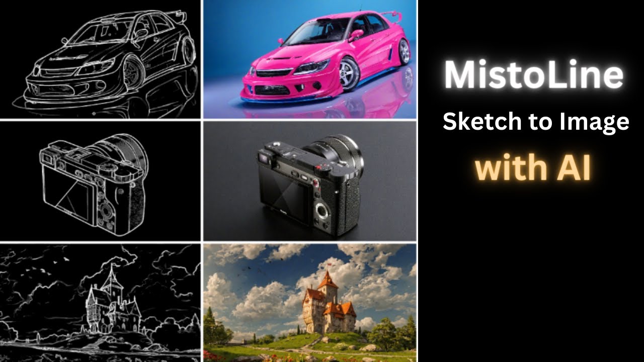 MistoLine - Control Every Line of Image with AI - Sketch to Image - YouTube