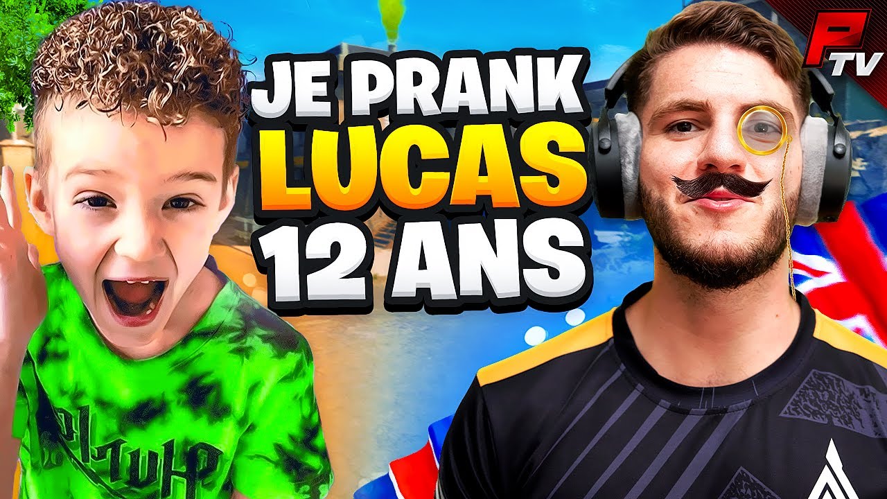 L'Histoire de Lucas, un FRANÇAIS de 12 ANS qui se fait PRANK par un ...