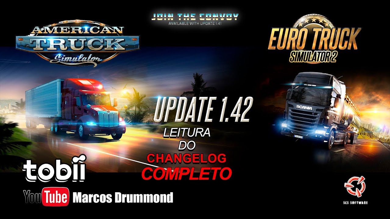 ETS 2 / ATS - LANÇADA VERSÃO DEFINITIVA PARA 1.42! Vem ver comigo AS ...