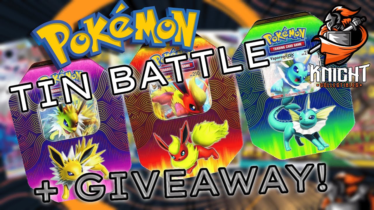 Vintage Eeveelution Tin Battle? + Pokemon 151 RESTOCK - *Live* Trading ...