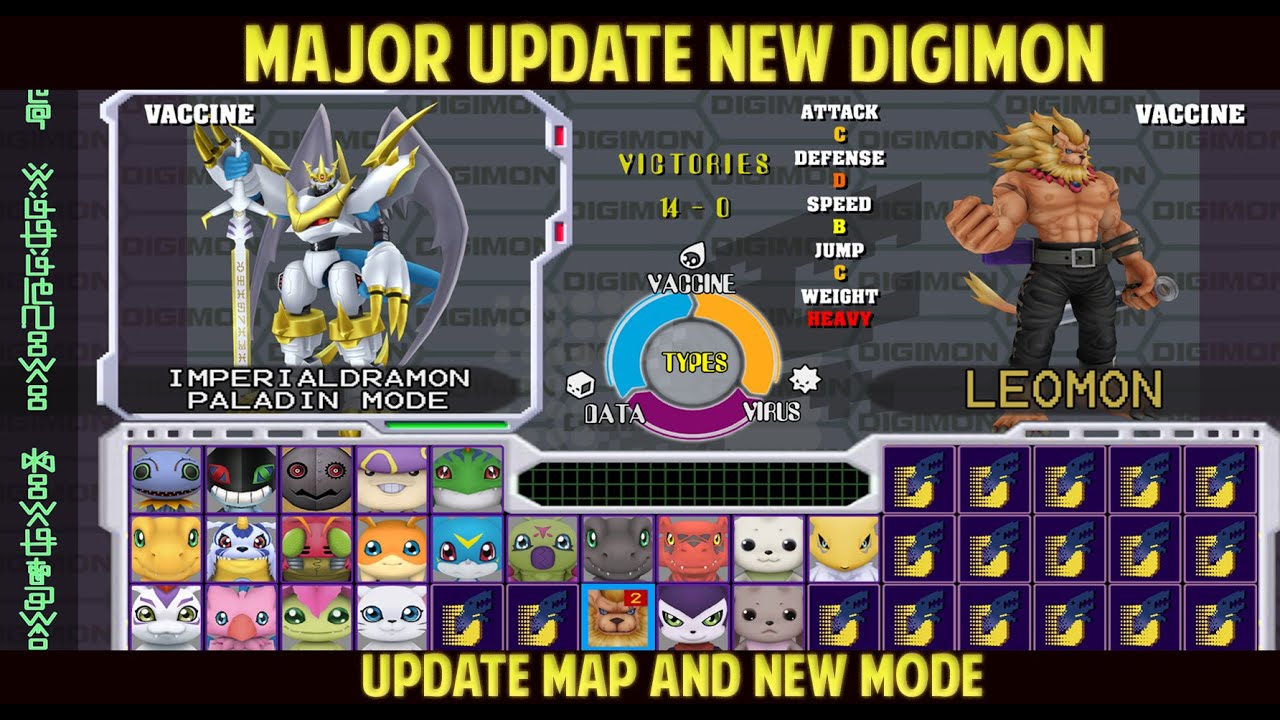 Update #6 Theres a lot update in this patch - Digimon Rumble Arena MOD ...