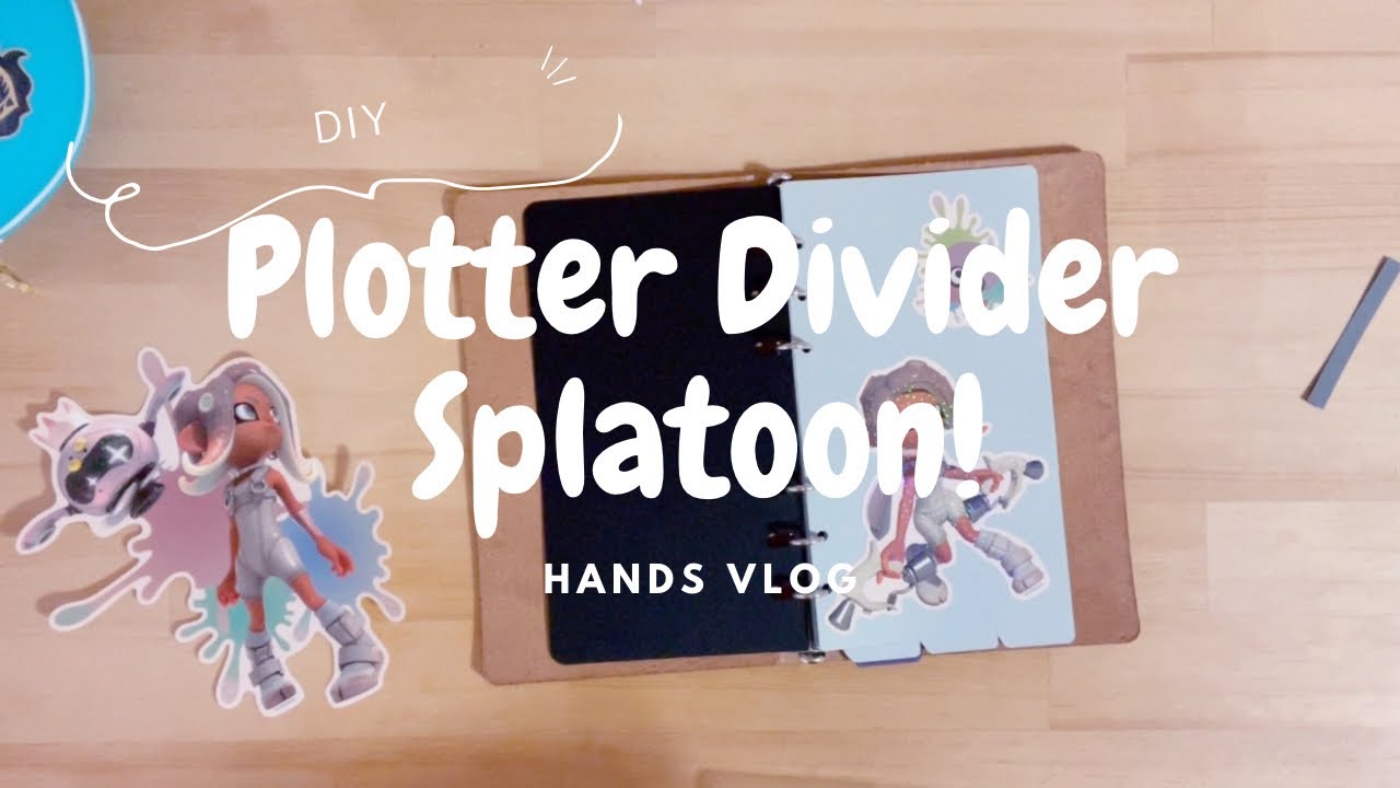 Plotter Divider DIY Splatoon! [Work with Me] - YouTube