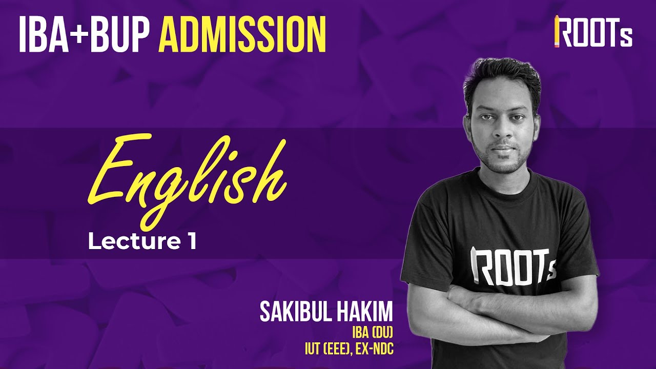 IBA English | Part 01 | Easy IBA Preparation - YouTube