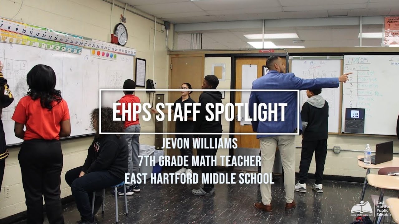 EHPS STAFF SPOTLIGHT: Jevon Williams - YouTube