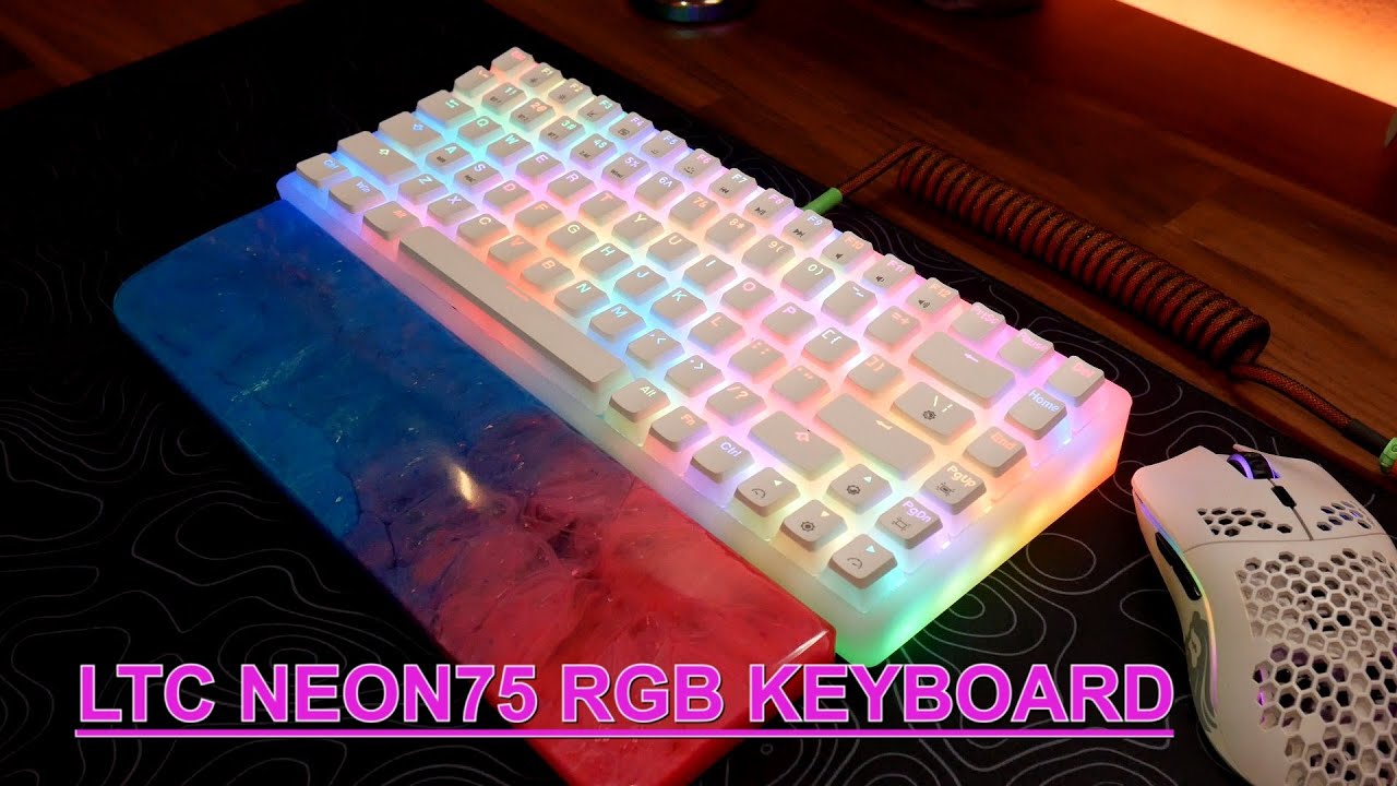 Unboxing LTC Neon75 Wireless 75% Hot Swappable Mechanical Keyboard. WOW ...