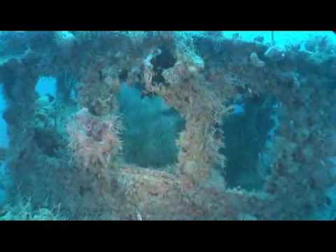 Wreck Diving Belize - YouTube