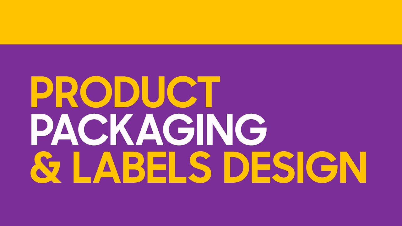 Product Packaging & Labels Design Course- Class 01 - YouTube