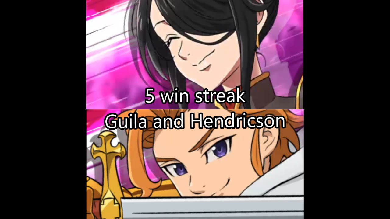 7DS: Grand Cross | 5 win streak with Guila and Hendricson - YouTube