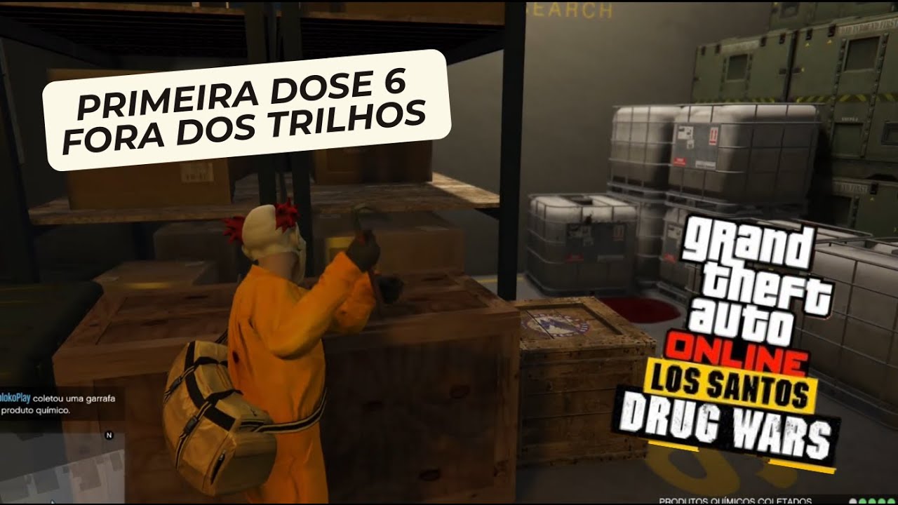 GTA Online Primeira Dose 6 - Fora dos Trilhos Los Santos Drug Wars ...