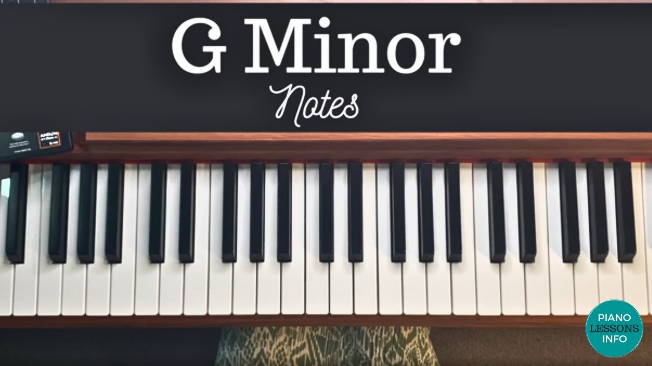 Note of G Minor (Key Signature) - YouTube