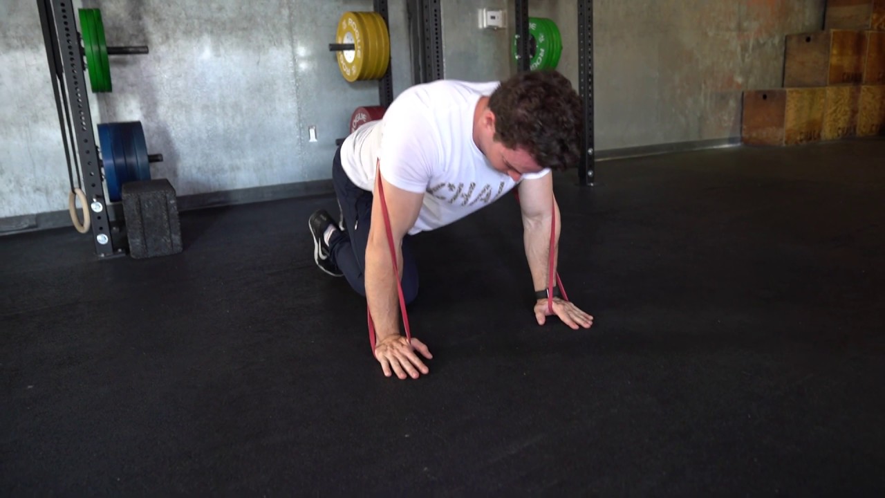 Banded Push Up - YouTube