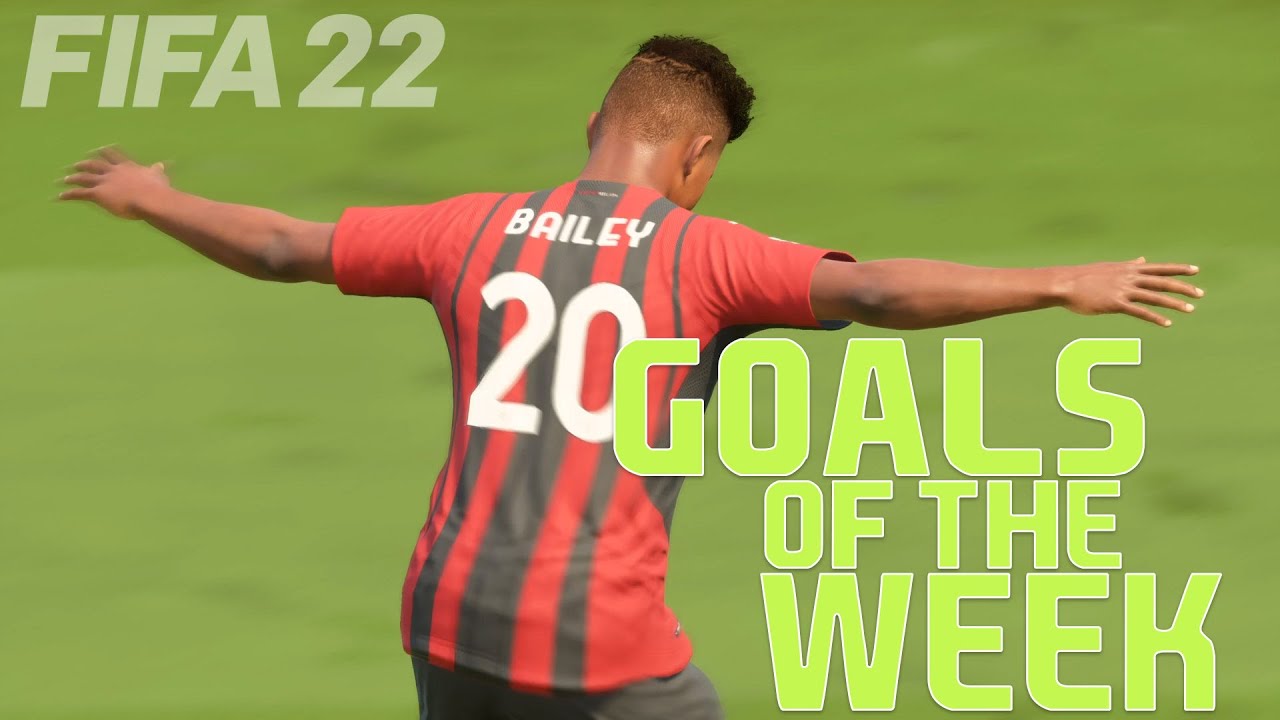 FIFA 22 FUT BEST GOALS OF THE WEEK #1 - YouTube