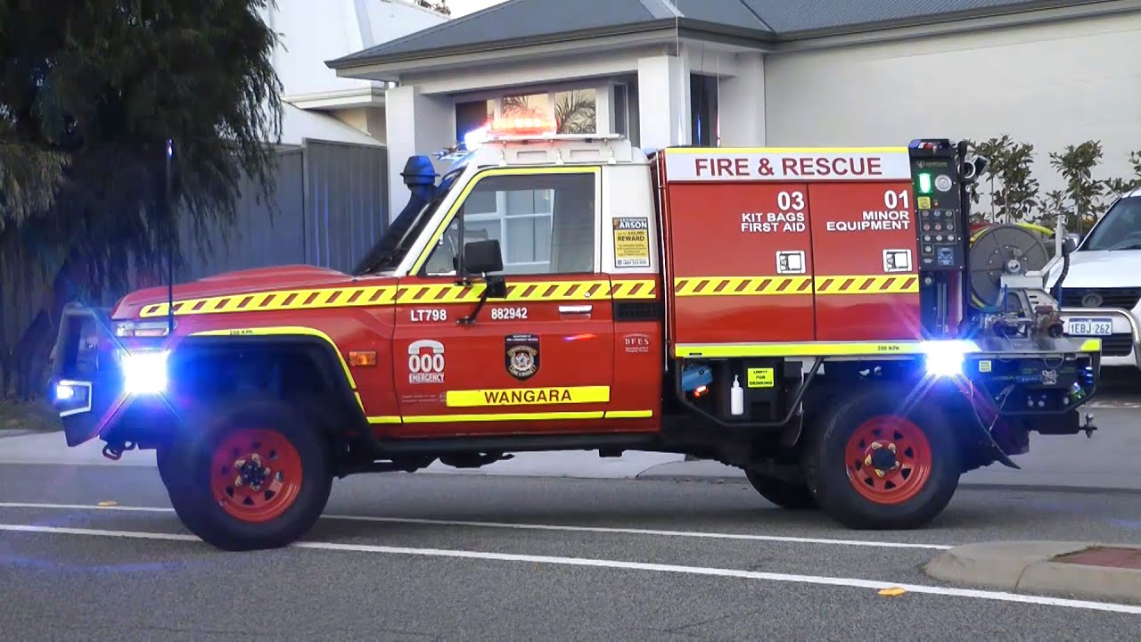 2024-06-25: Fire Engine - Light Tanker (Wangara) (LT798) (882942) - YouTube