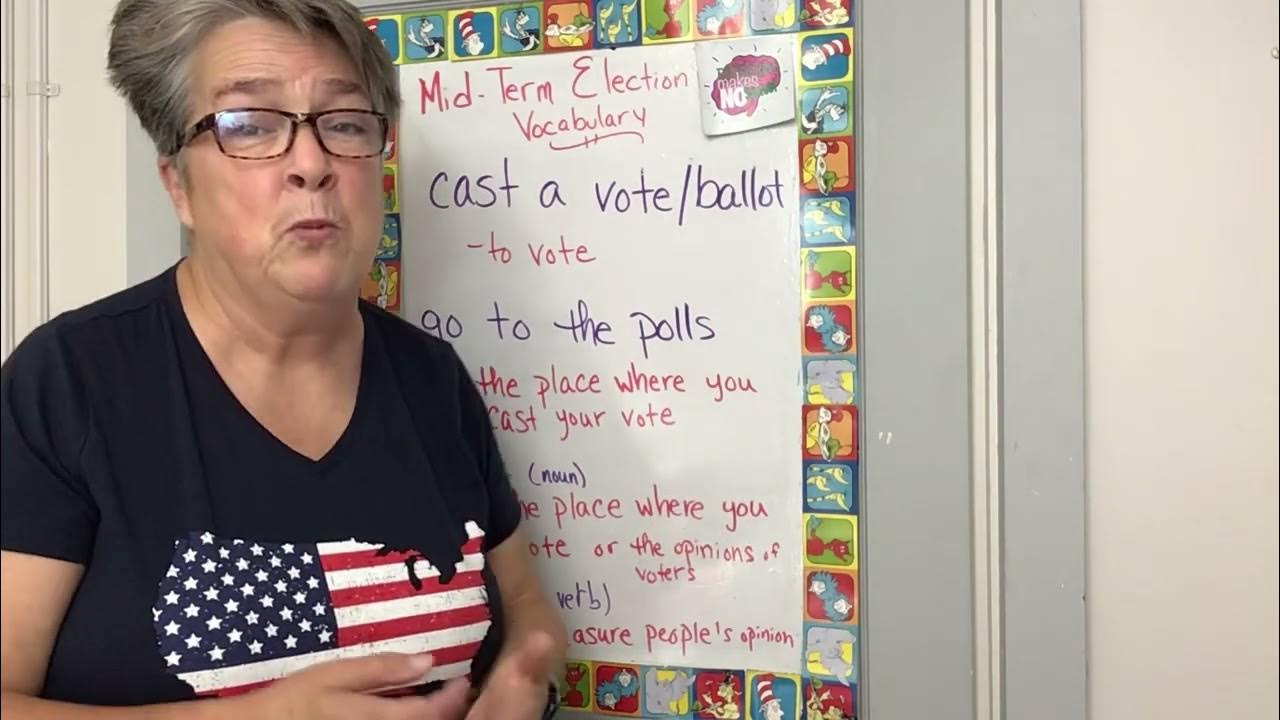 Mid-Term Election Vocabulary - YouTube