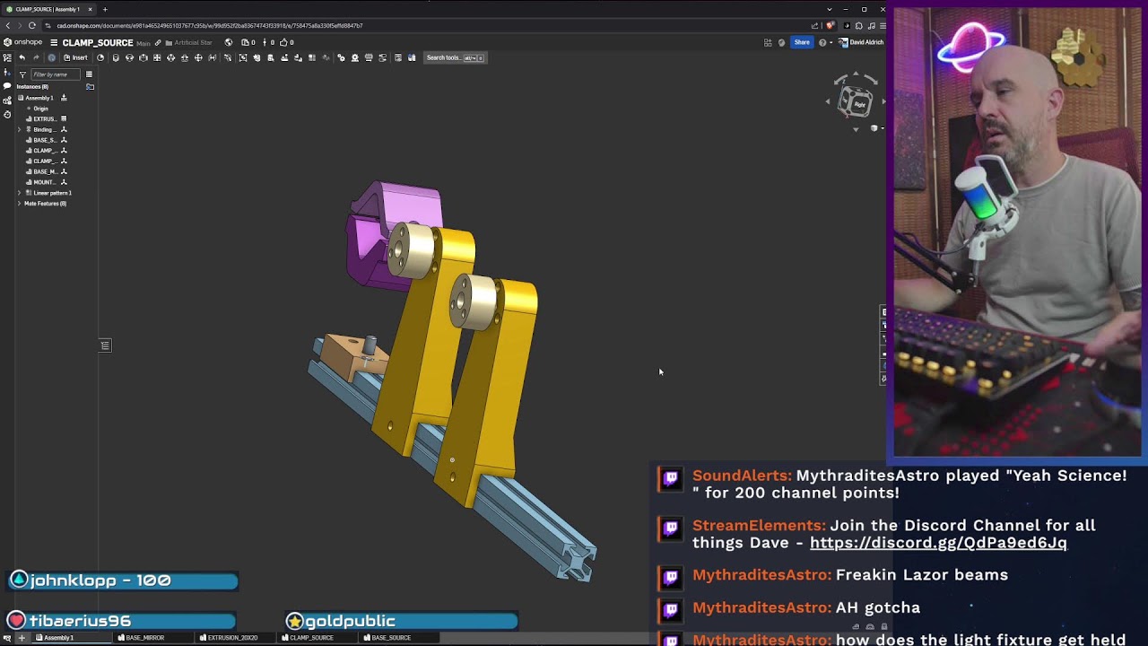 💻⚙️ CAD Stream | Learning Onshape | Artificial Star - YouTube