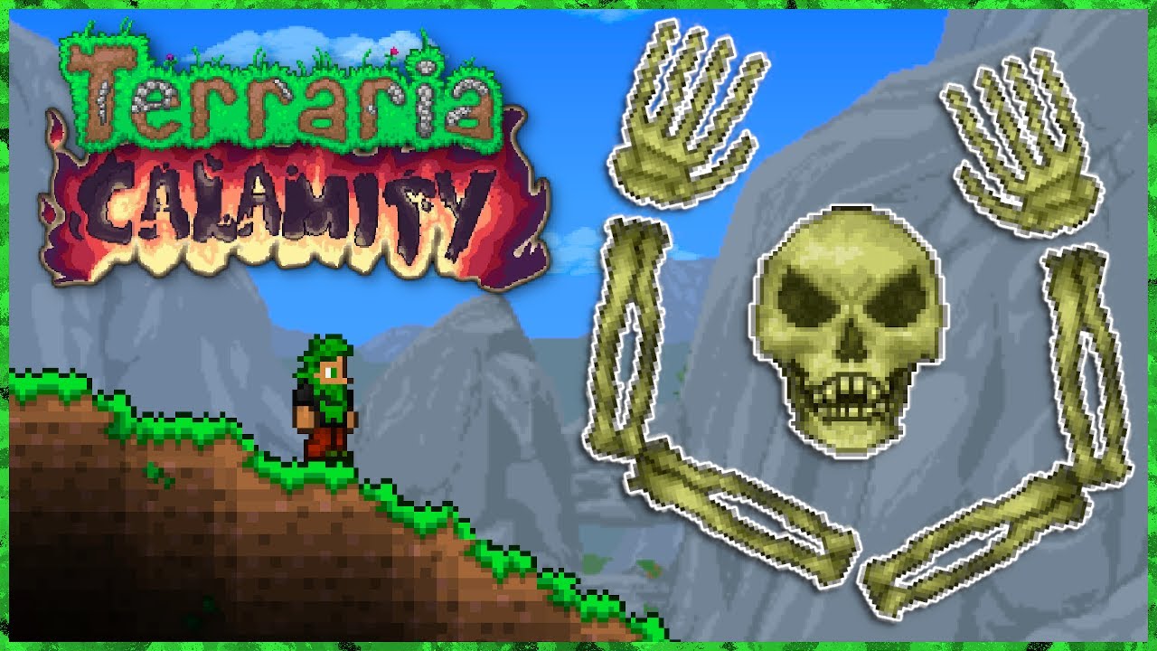 I got a BONE to pick with Skeletron | Terraria Calamity - Ep 3 - YouTube