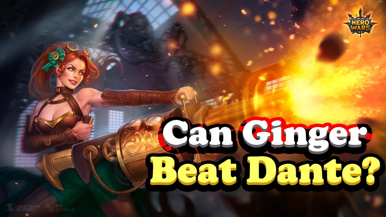 Hero Wars Ginger Unleashed: A Dominant Marksman's Battle Against Dante! - YouTube