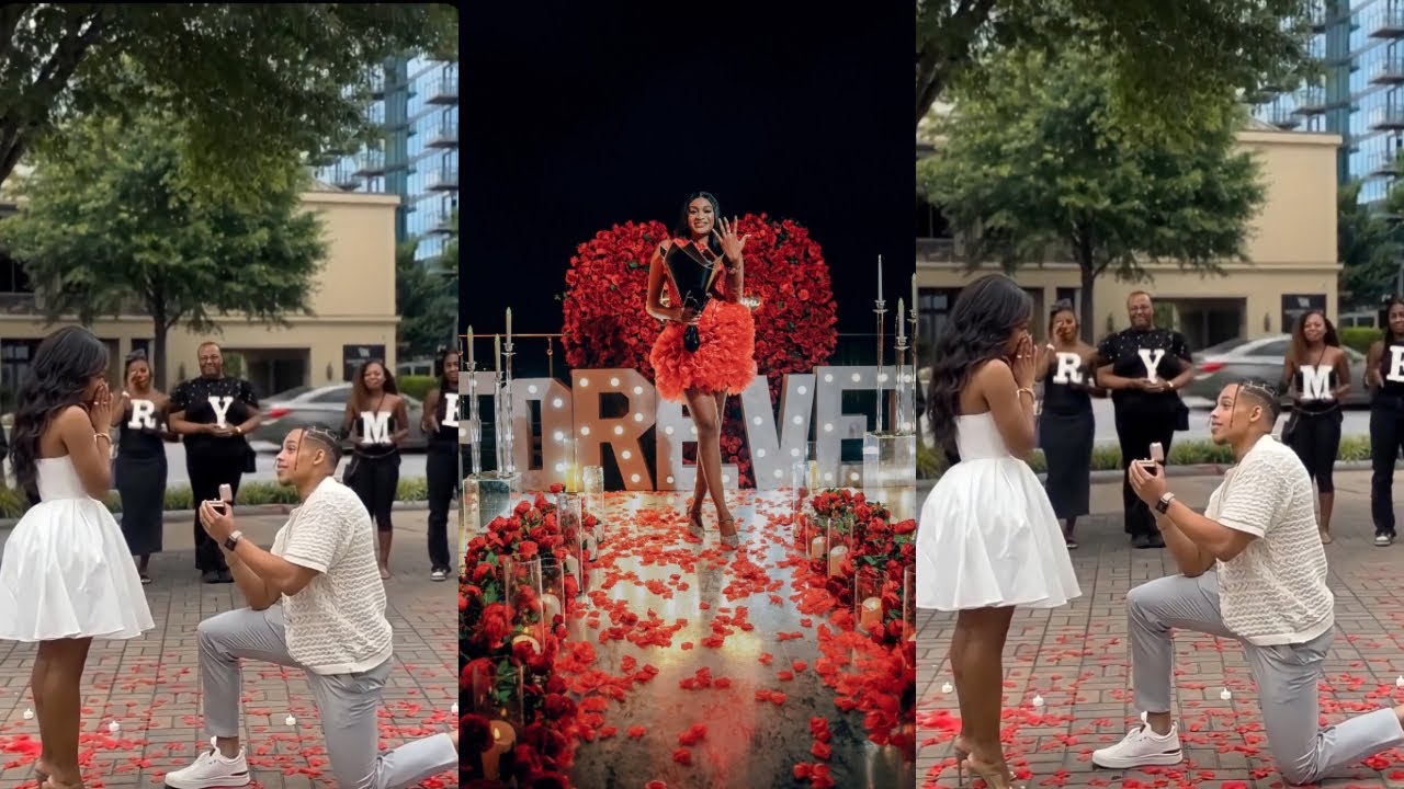 45 Love Proposals For Black American Couples | Proposal Ideas - YouTube