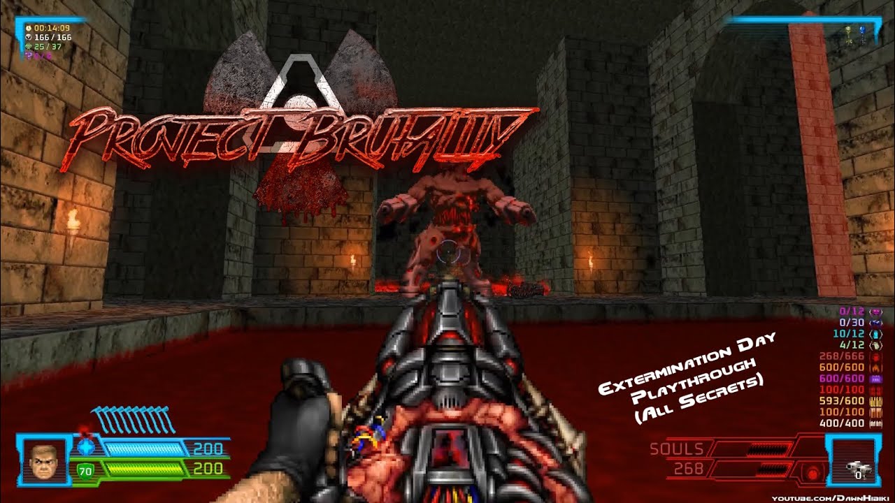 Project Brutality (3.0): Extermination Day Playthrough - YouTube