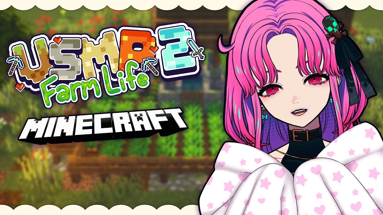 Rare Night Stream Minecraft Moment【VSMP2: Farm Life】 - YouTube