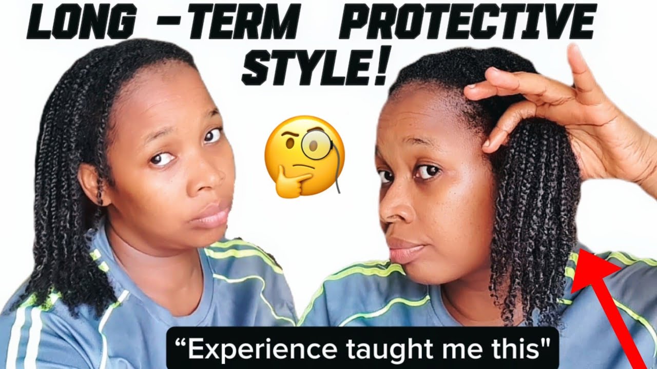 Watch this before deciding on a protective style | Mini Braids For ...