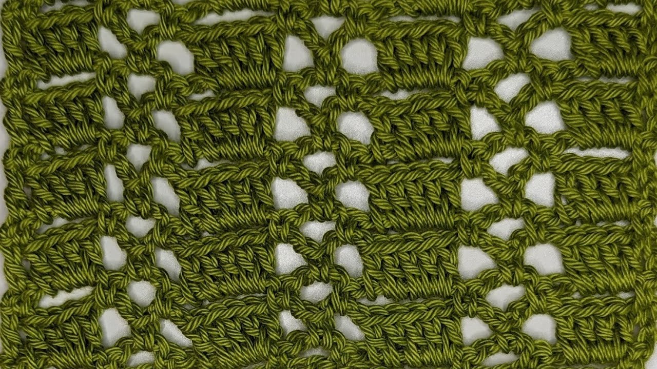 Häkelmuster, sehr einfach, für Anfänger, Babydecke, Tischläufer ...