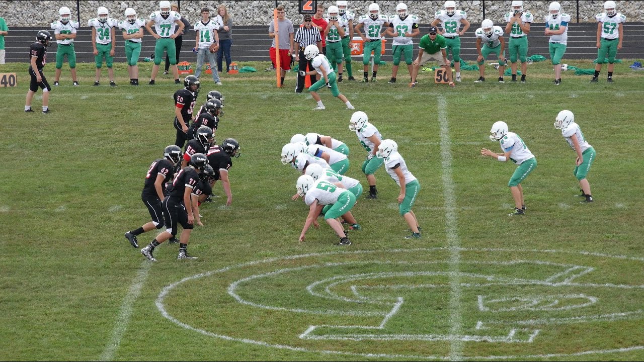 Clinton Central vs Clinton Prairie JV Football - YouTube