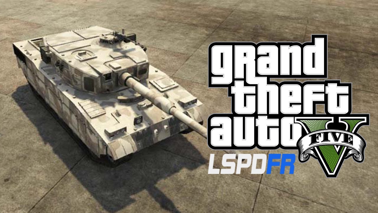 LSPDFR Stolen Tank | Grand Theft Auto 5 | How will we stop a Tank ...