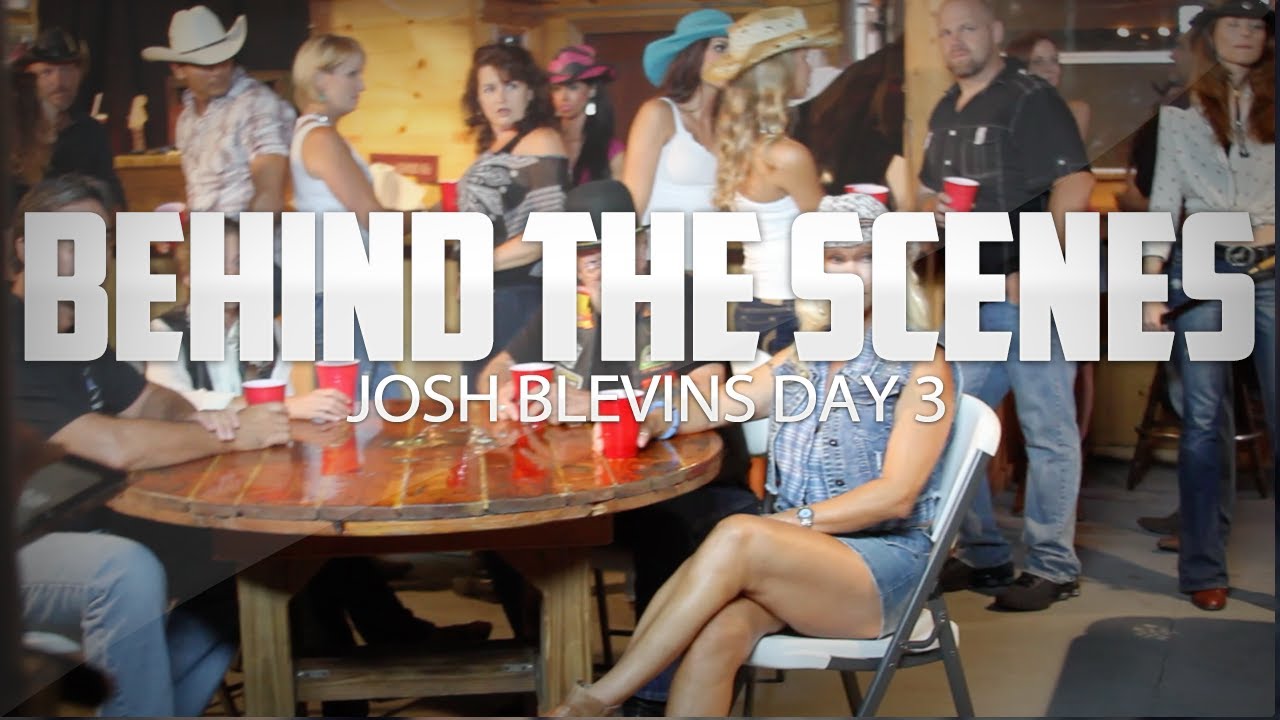 JOSH BLEVINS MUSIC VIDEO DAY 3 / BEHIND THE SCENES - YouTube