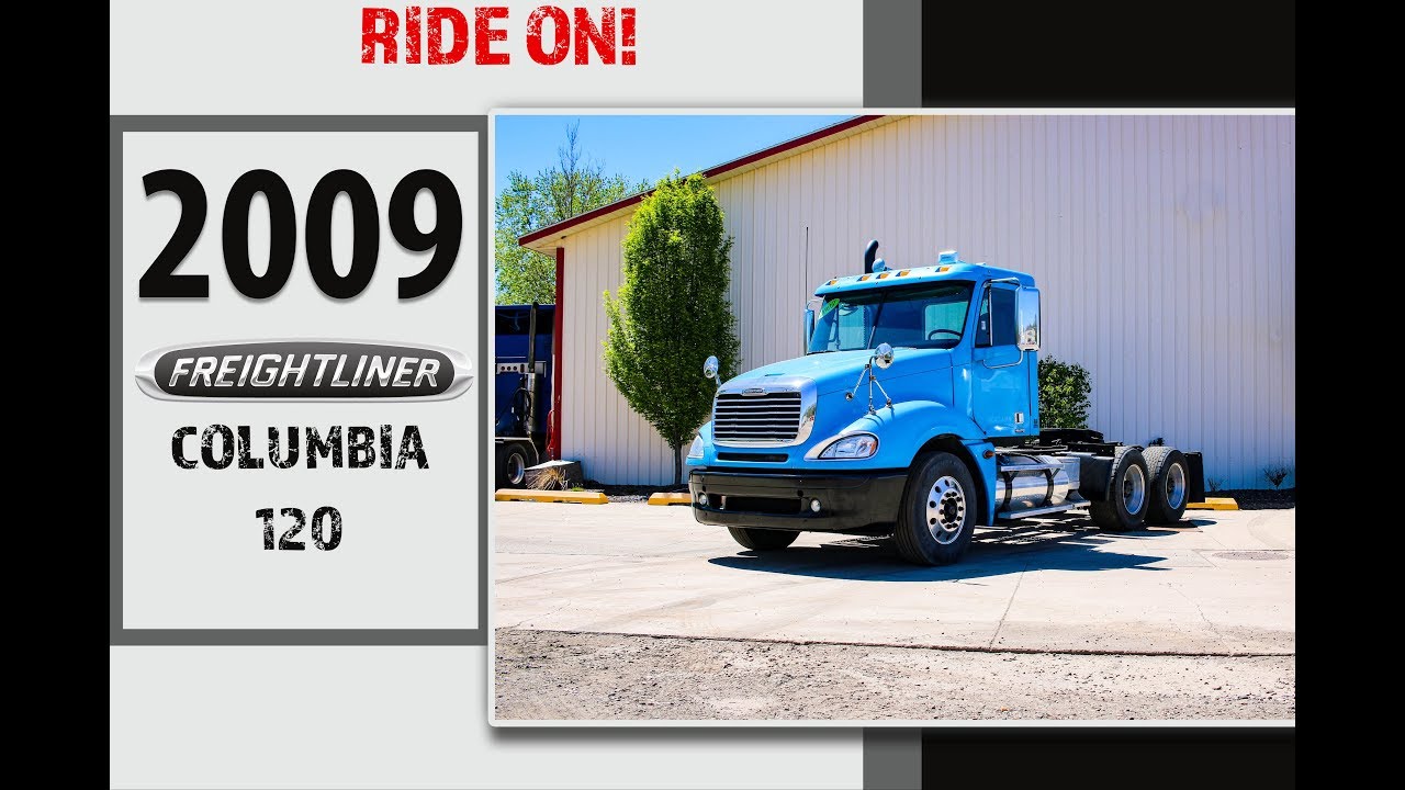 2009 Freightliner Columbia Light Blue | Freightliner of Grand Rapids ...