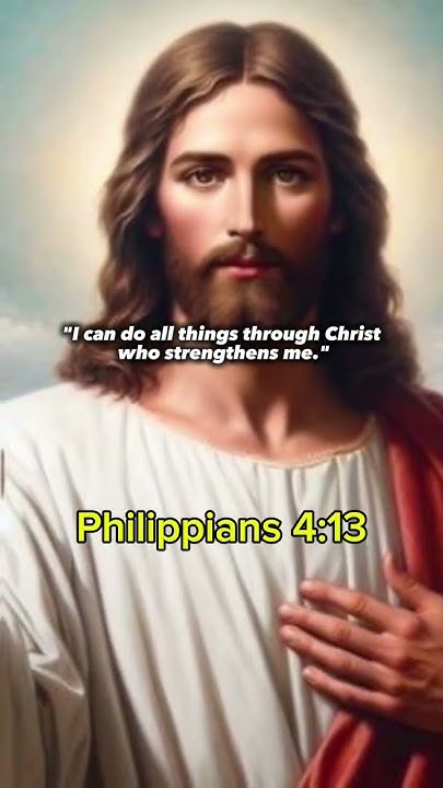Philippians 4:13#bible #godisgood #bibleverseoftheday #bibleverse #jesus #jesusisgood # ...