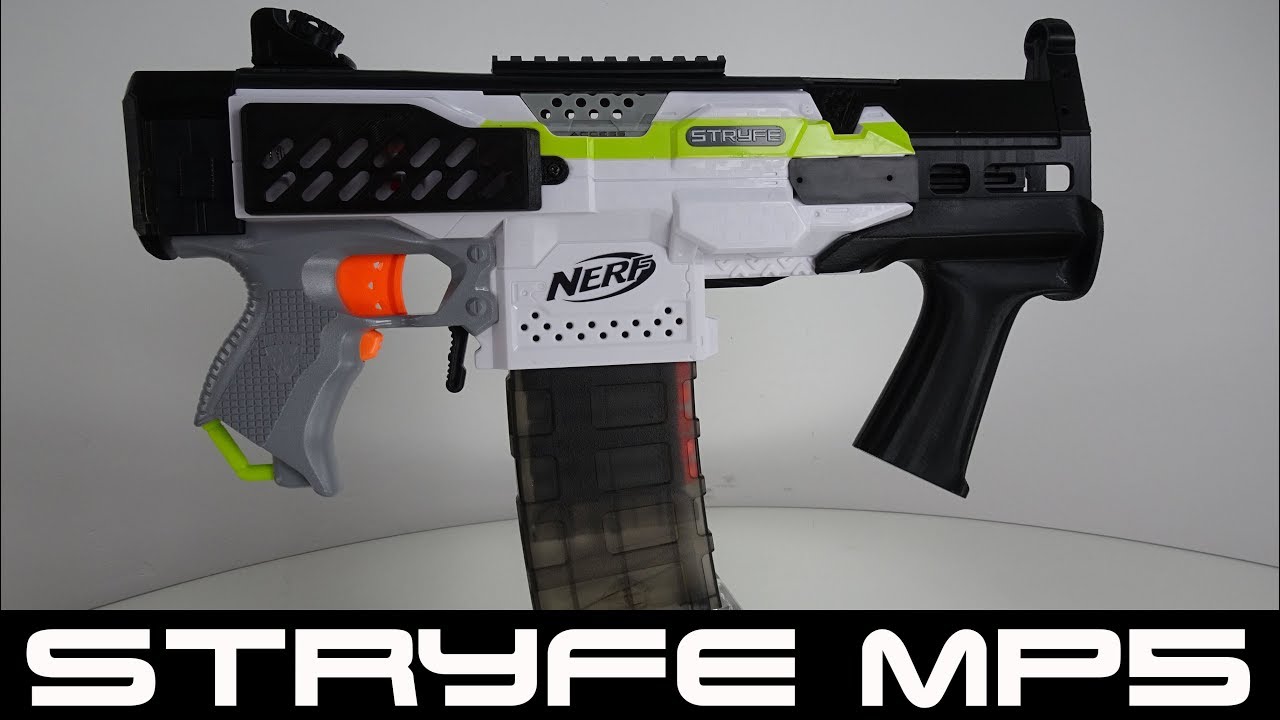 WORKER MP5 K MOD KIT FÜR NERF MODULUS STRYFE [F10555] - YouTube