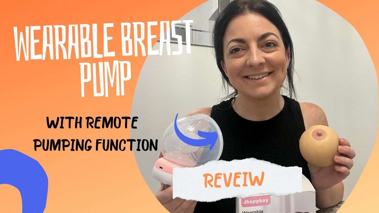 How to use the Jheppbay Wearable breast-pump #newborn #antenatal # ...