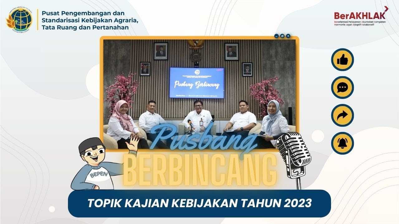Pusbang Berbincang #2 - Kajian Kebijakan Tahun 2023 - YouTube