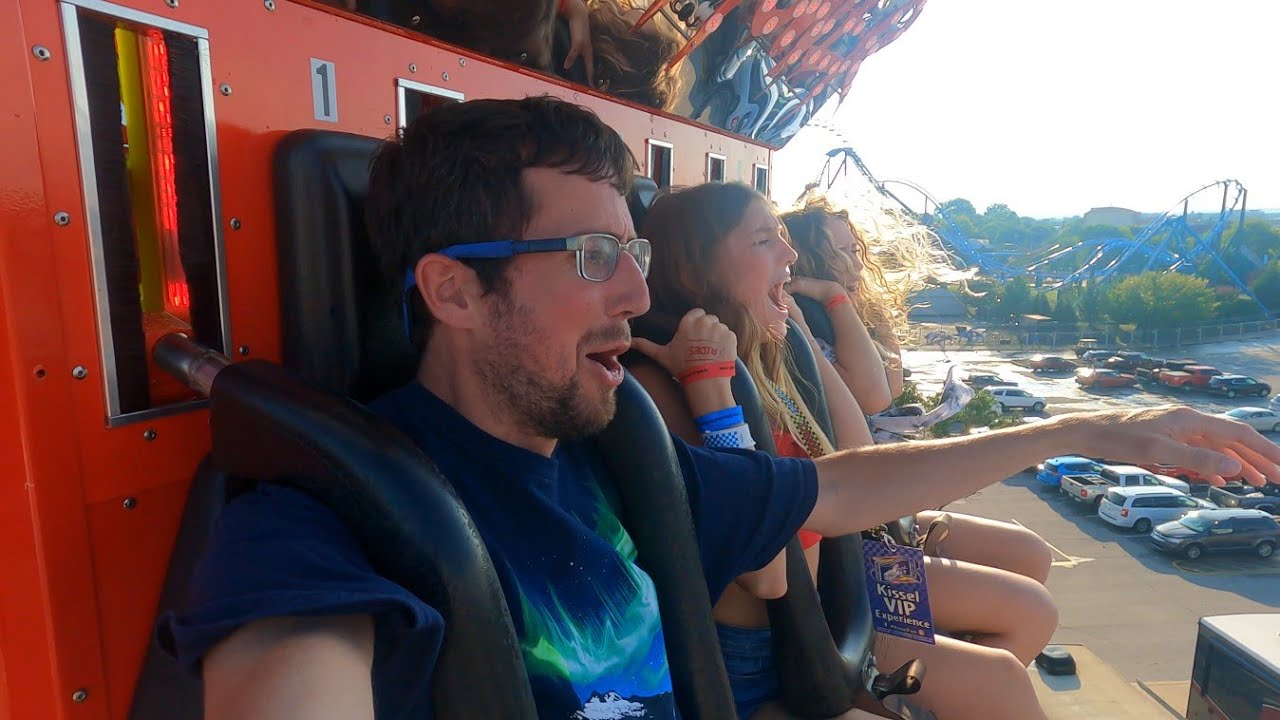 Atmosfear drop tower ride at Kentucky State Fair (August 21st, 2022 ...