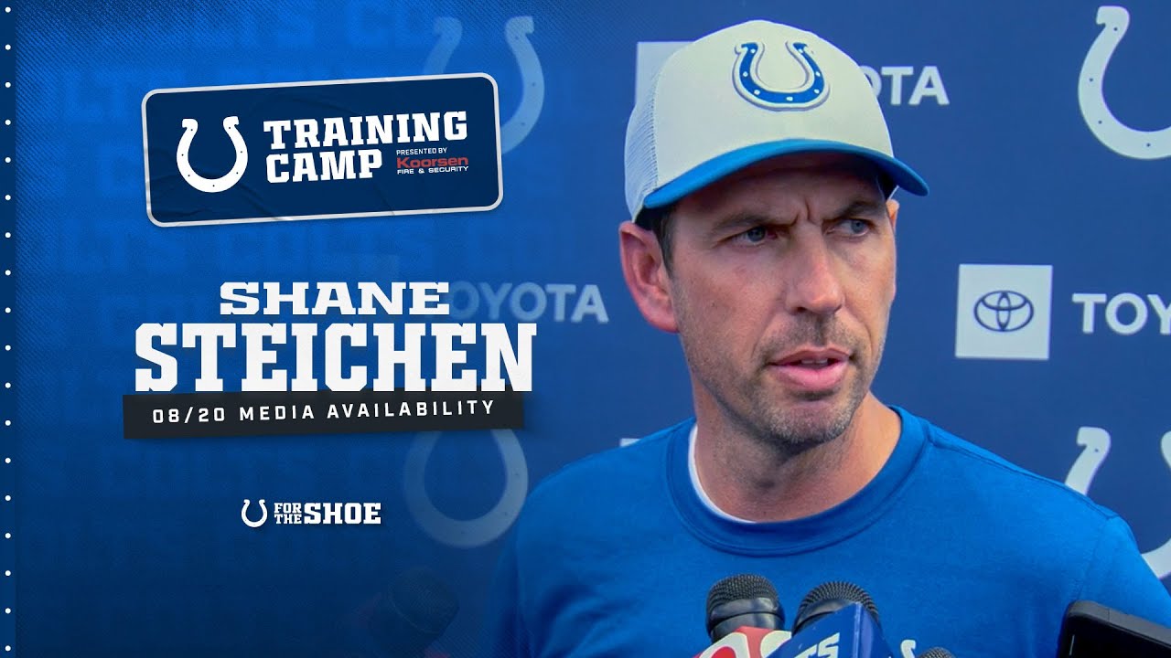 Shane Steichen Media Availability | August 20 - YouTube