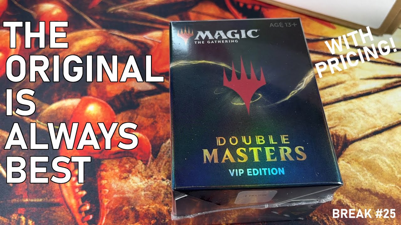 The Best VIP Double Masters Box We've Opened - With Pricing! - YouTube