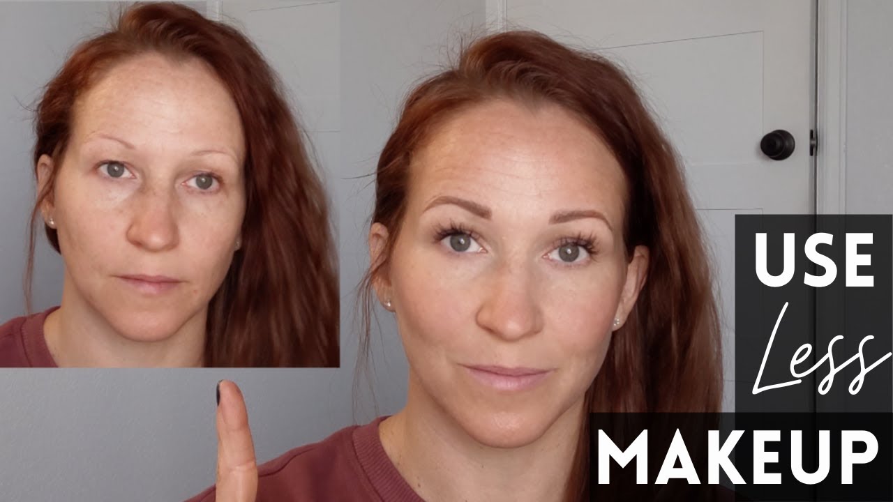 How to Use LESS Makeup // One Layer Makeup Method - YouTube