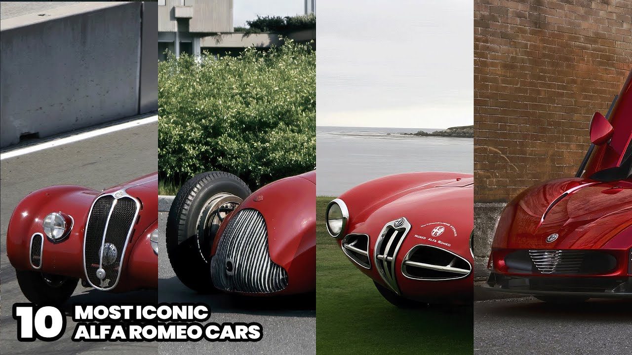 The 10 Most Iconic Alfa Romeo Cars | Most Impressive Alfa Romero Cars ...