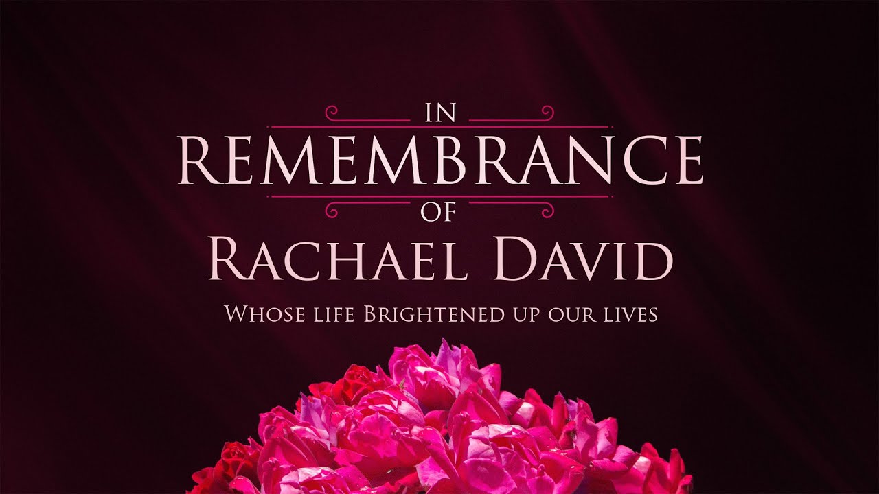Rachael David Celebration of Life Service 2/22/25 - YouTube