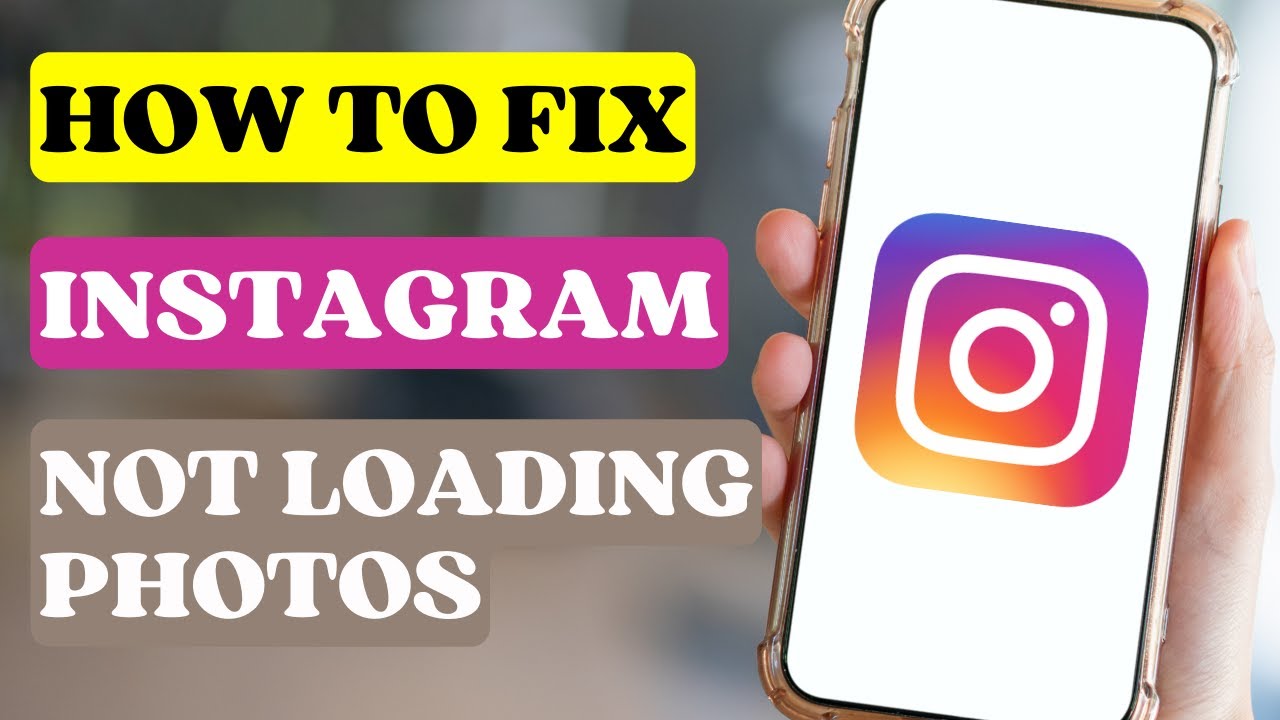 How To FIX Instagram Not Loading Photos - YouTube