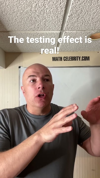 The testing effect on math grades… - YouTube