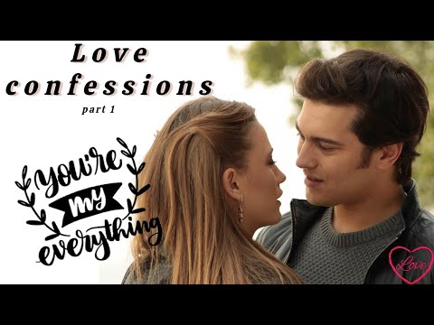 TOP 5 LOVE CONFESSION Turkish drama ENGLISH sub part 1 Türk dizi aşk sahneler