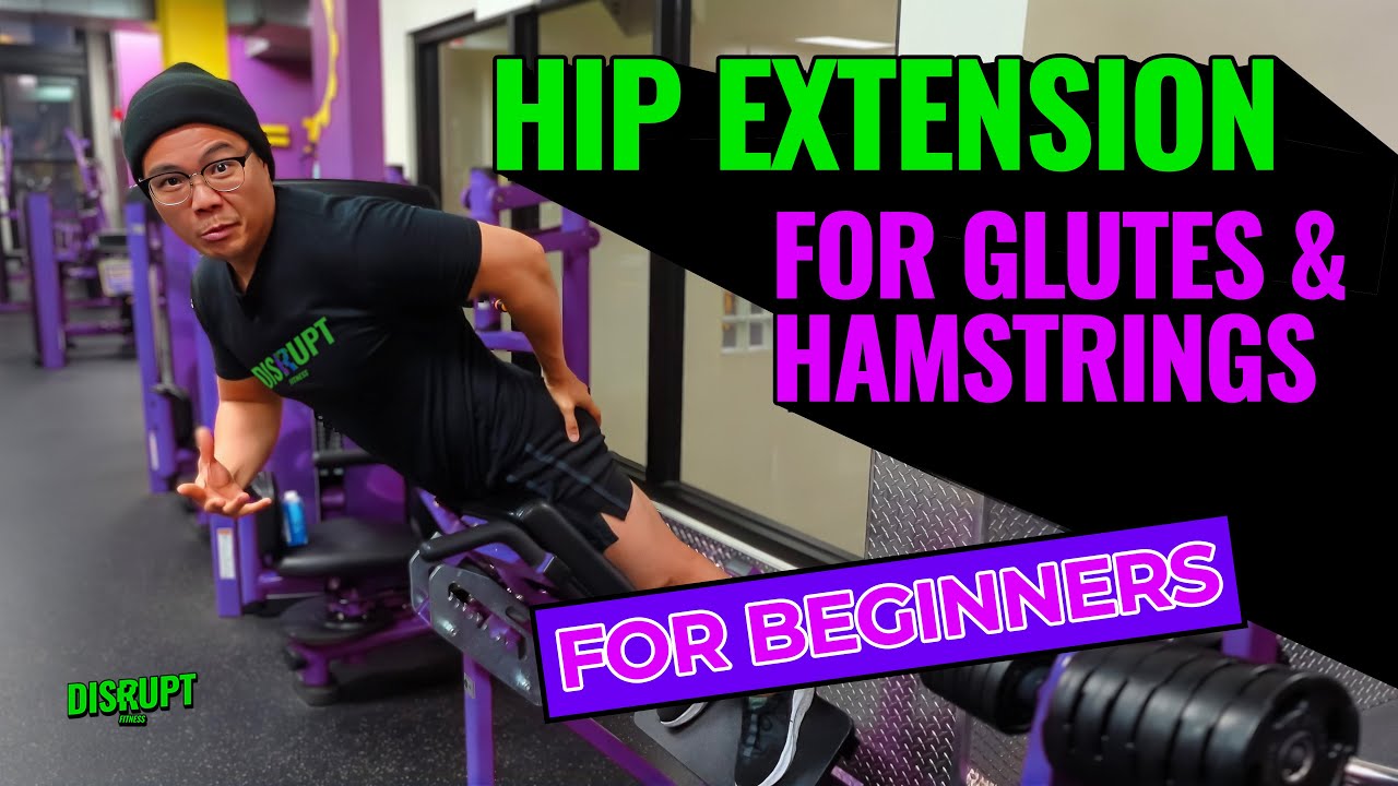 Build a Butt & Hamstrings with the Hip Extension for Beginners - YouTube
