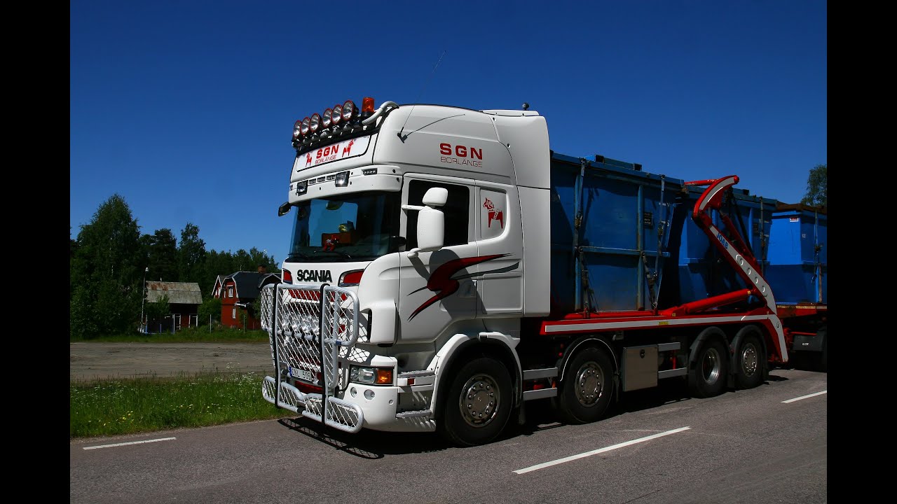 Best Of Scania \8/ Sound From Inside The Cab - YouTube