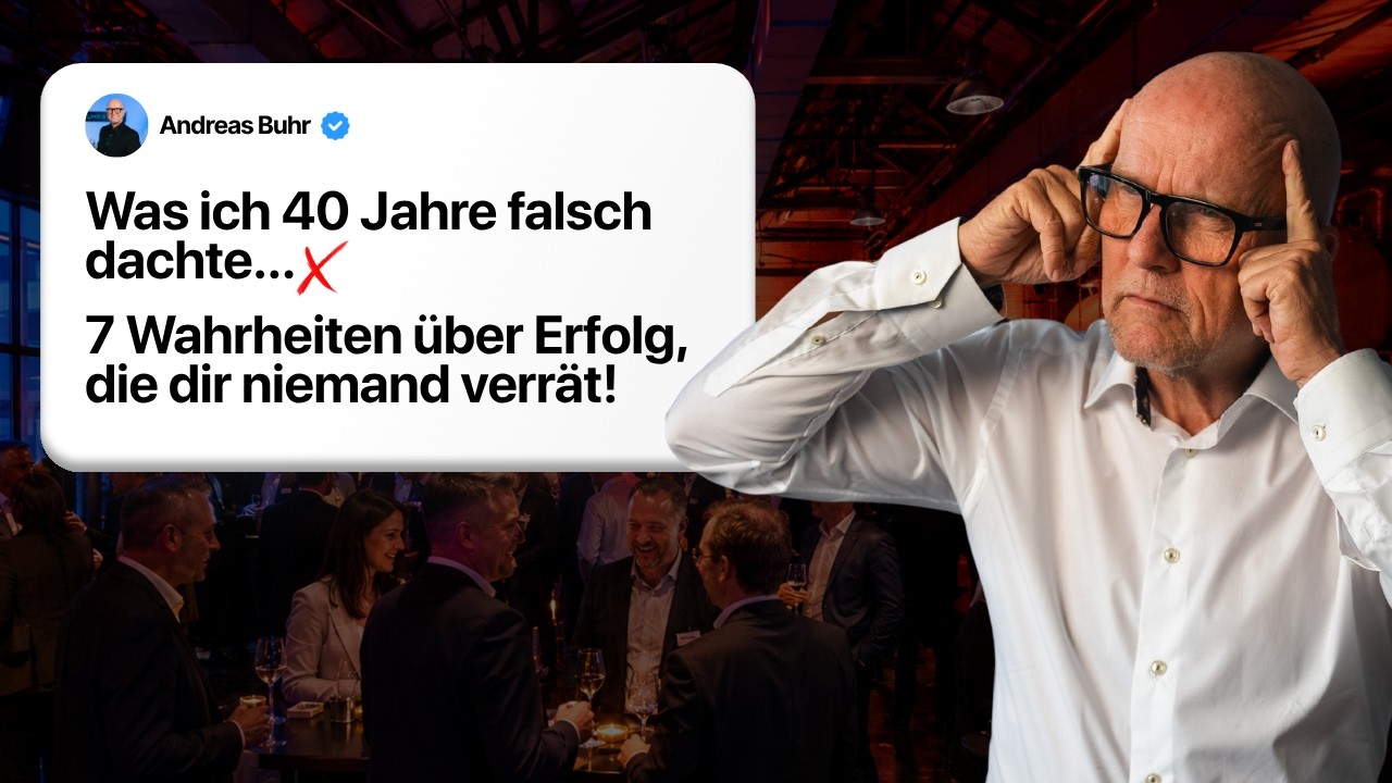 Was ist Erfolg wirklich? 7 Erkenntnisse aus 40 Jahren Unternehmertum ...
