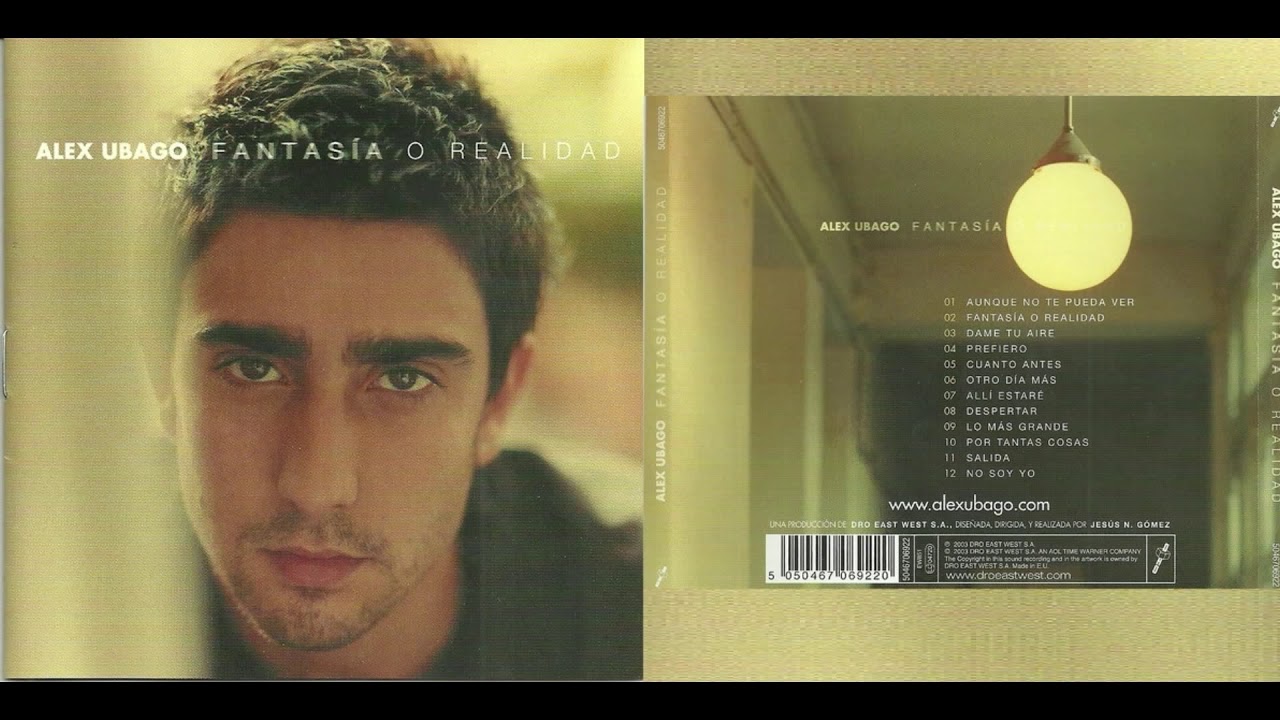 Alex Ubago ‎– Fantasía O Realidad (Album 2003) - YouTube