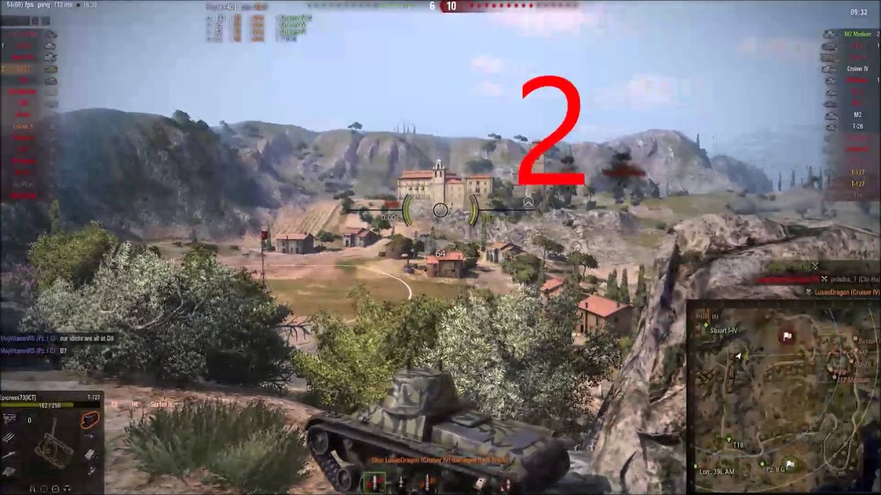 World Of Tanks; T-127-10 kills! - YouTube